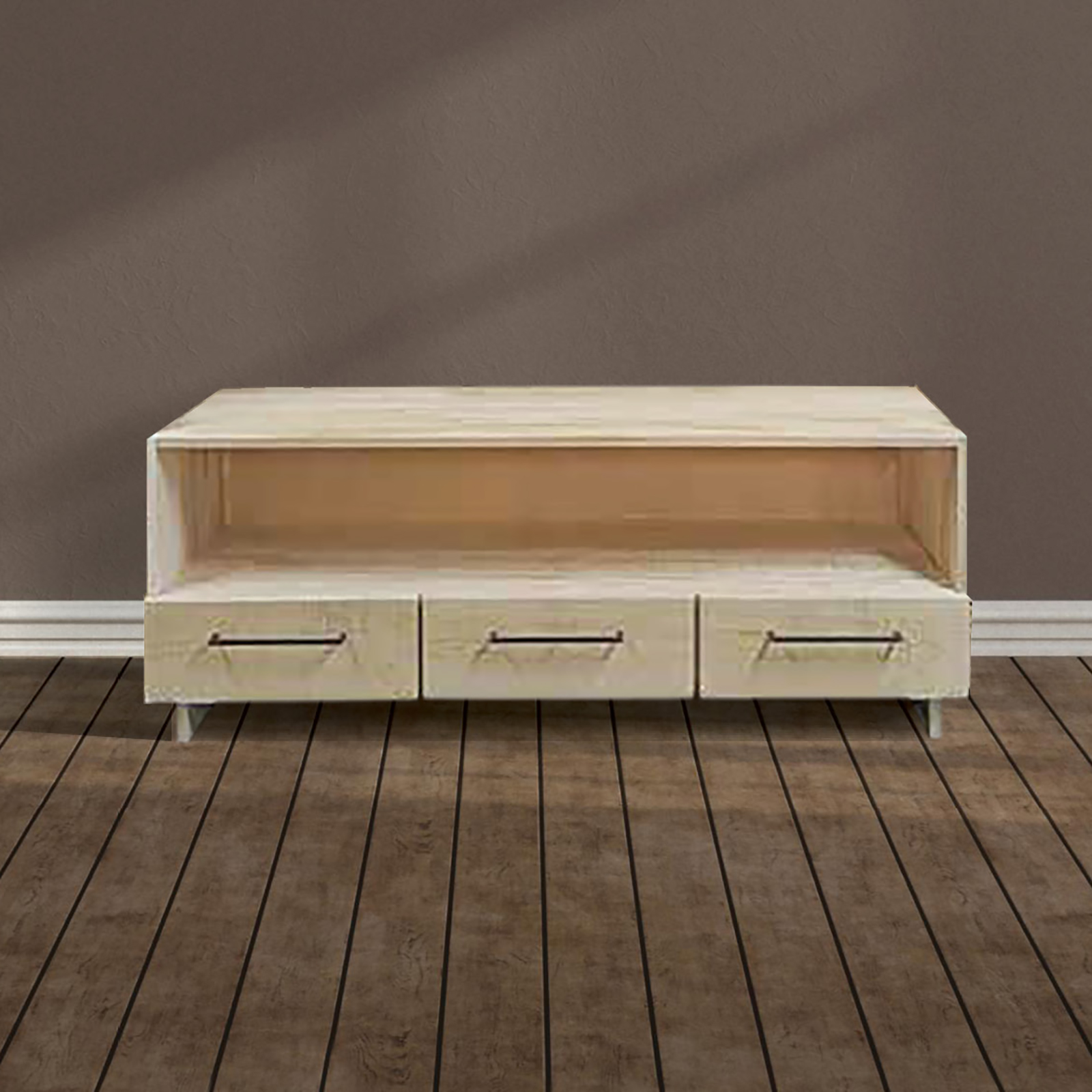 Highland 3 Drawer TV Unit and Towers | The Wooden Penny - Custom ...