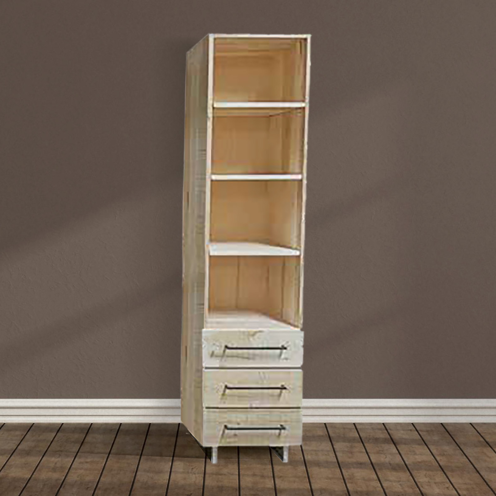 Highland 3 Drawer TV Unit and Towers | The Wooden Penny - Custom ...